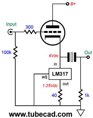 Push-pull Auto-Cathode-Bias and Error-Correcting MOSFET Output Stages